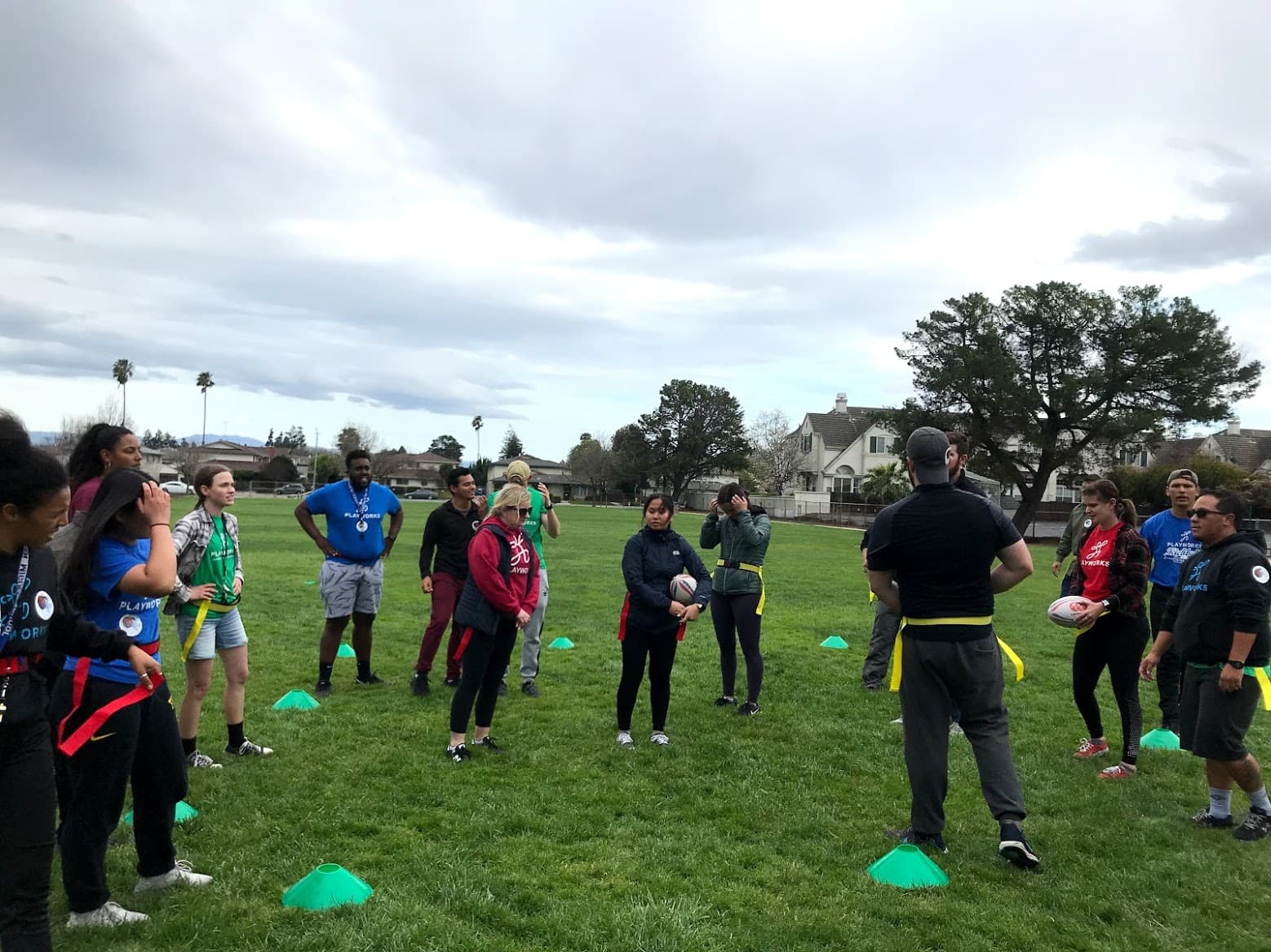Newly Trained Coaches Inspiring Children To Play Rugby