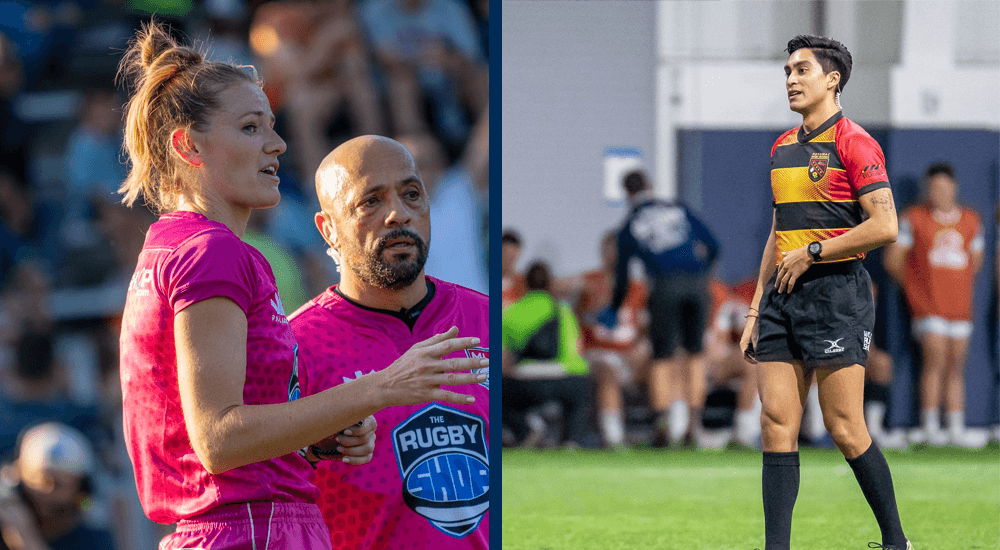 Cisco Lopez and Kat Roche bringing USA Rugby Referees into the spotlight